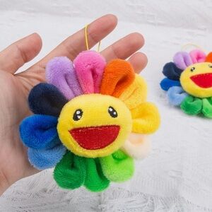 Accessories | Takashi Murakami Design Plush Bag Charm | Poshmark